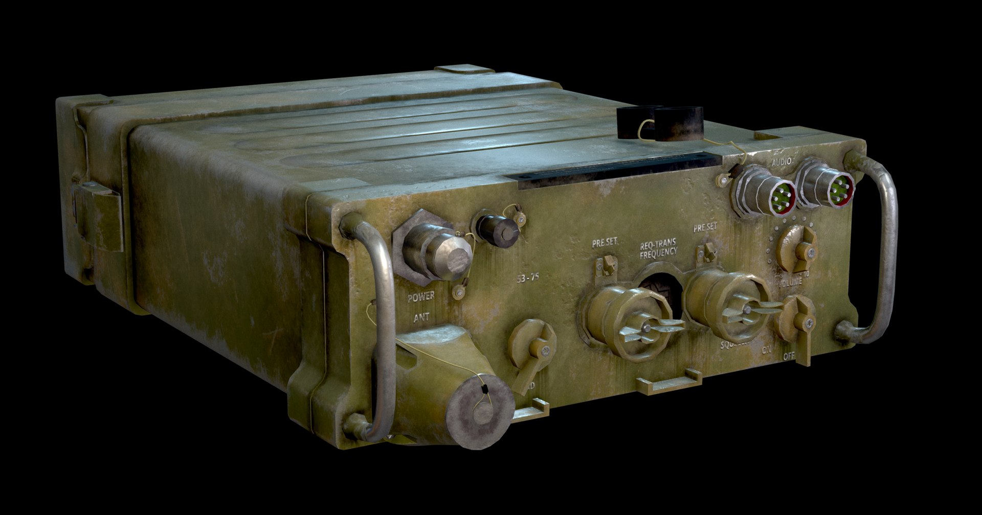 3D Model Prc-77 Radio - TurboSquid 1355790