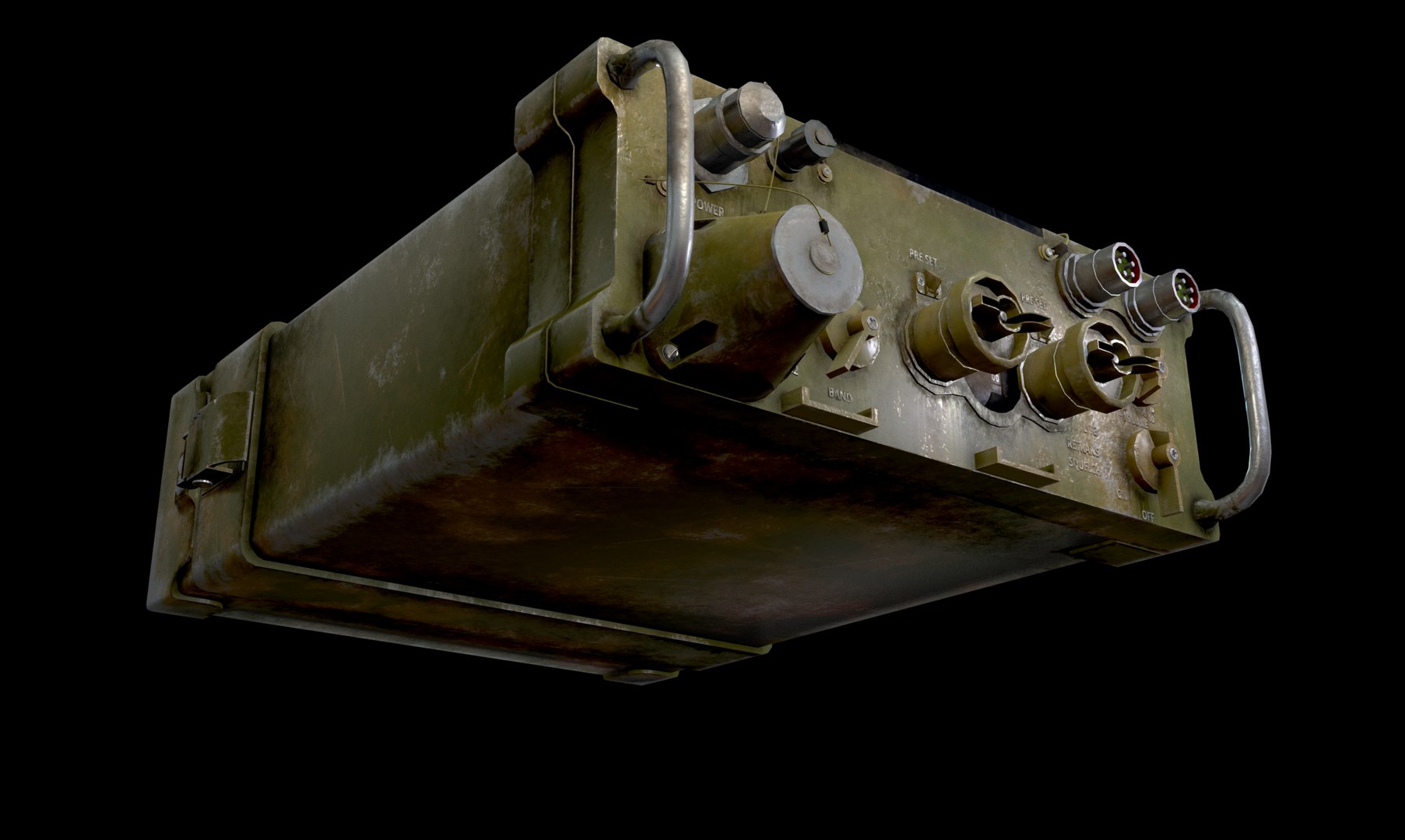 3D Model Prc-77 Radio - TurboSquid 1355790