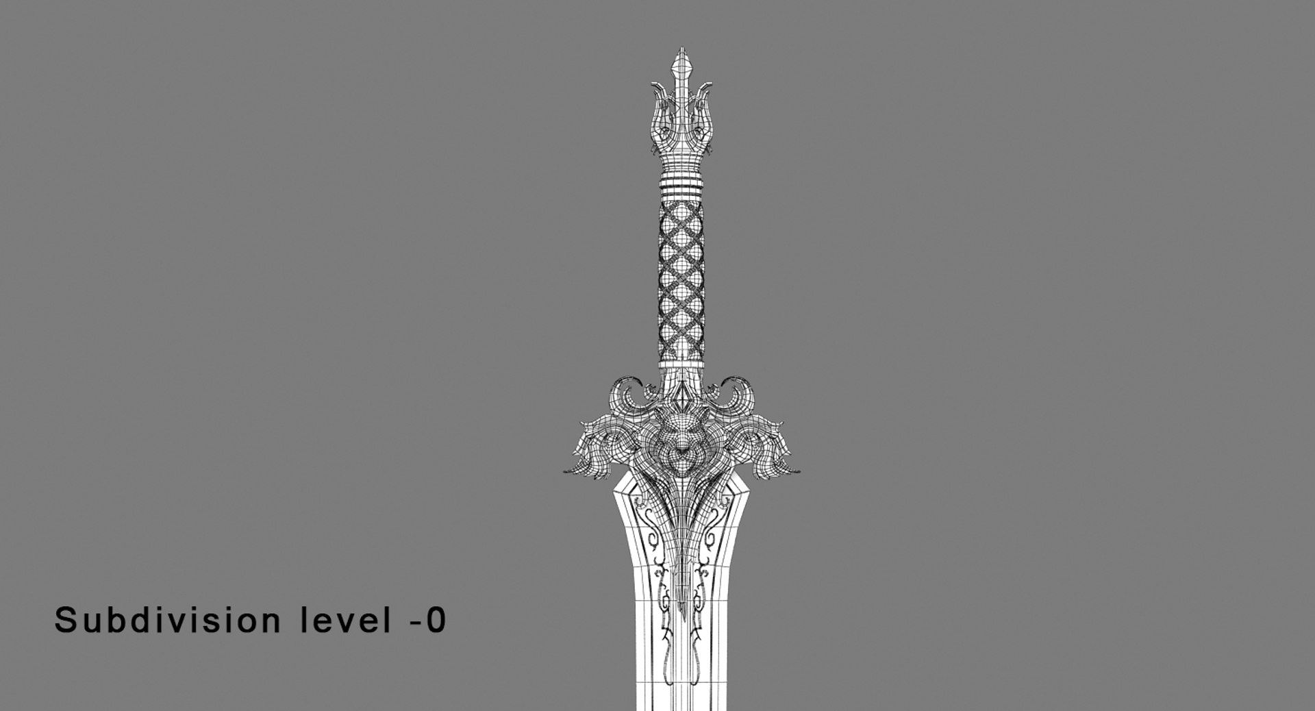Warcraft sword model | 1144033 | TurboSquid