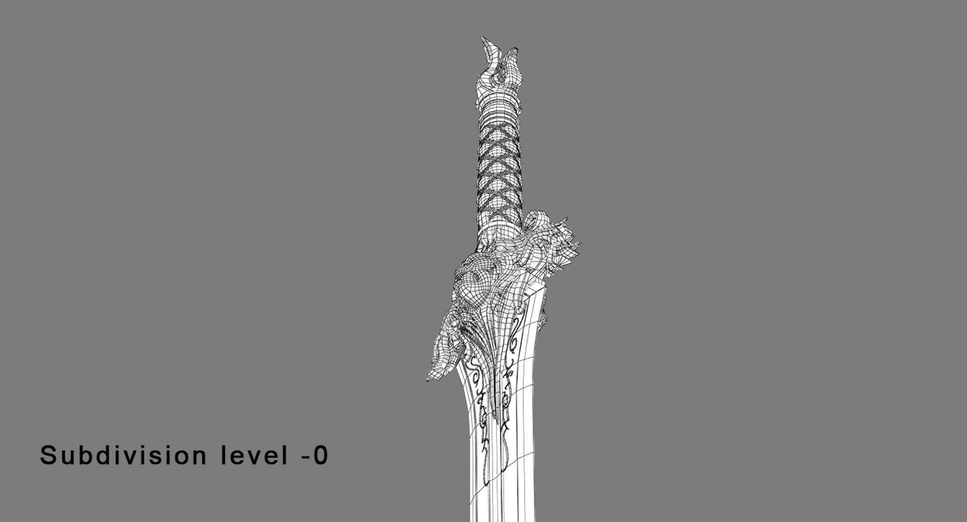 Warcraft sword model | 1144033 | TurboSquid