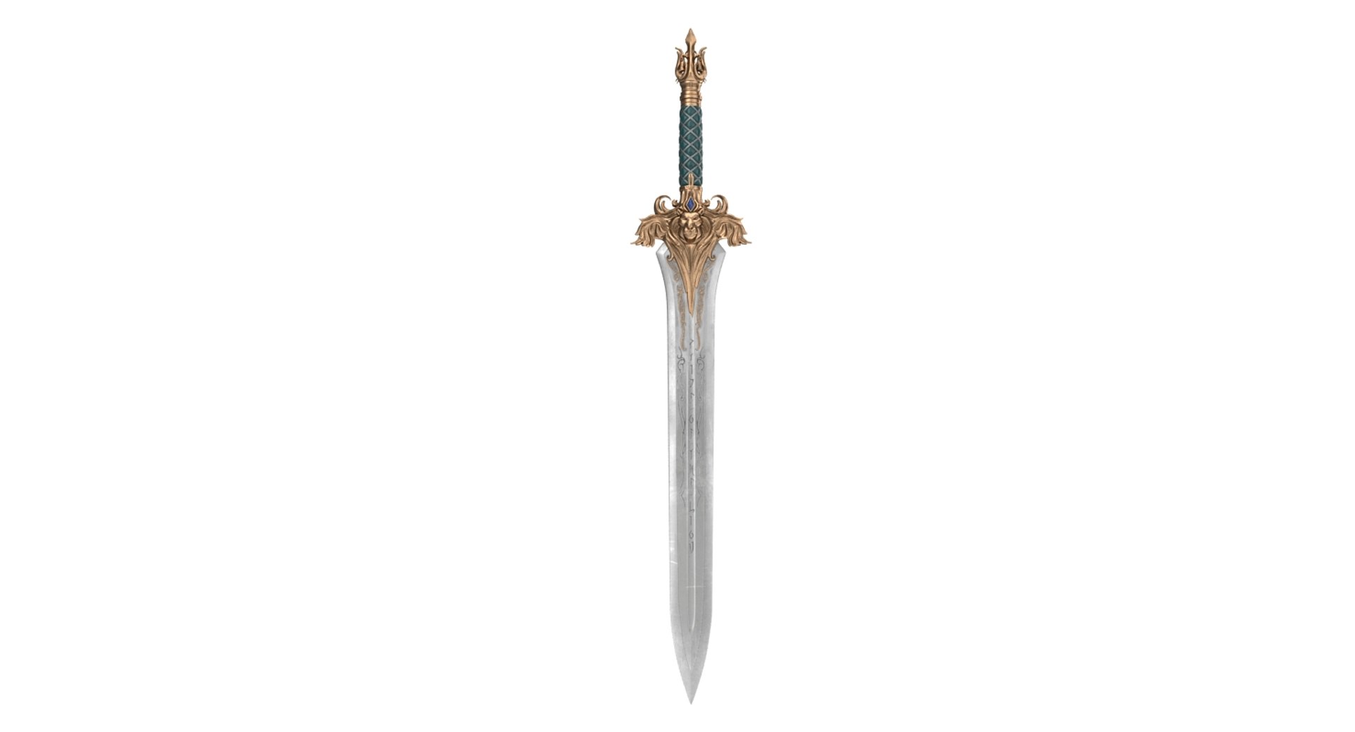 Warcraft sword model | 1144033 | TurboSquid