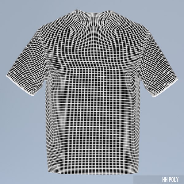T-shirt low-poly 3D model - TurboSquid 1581835