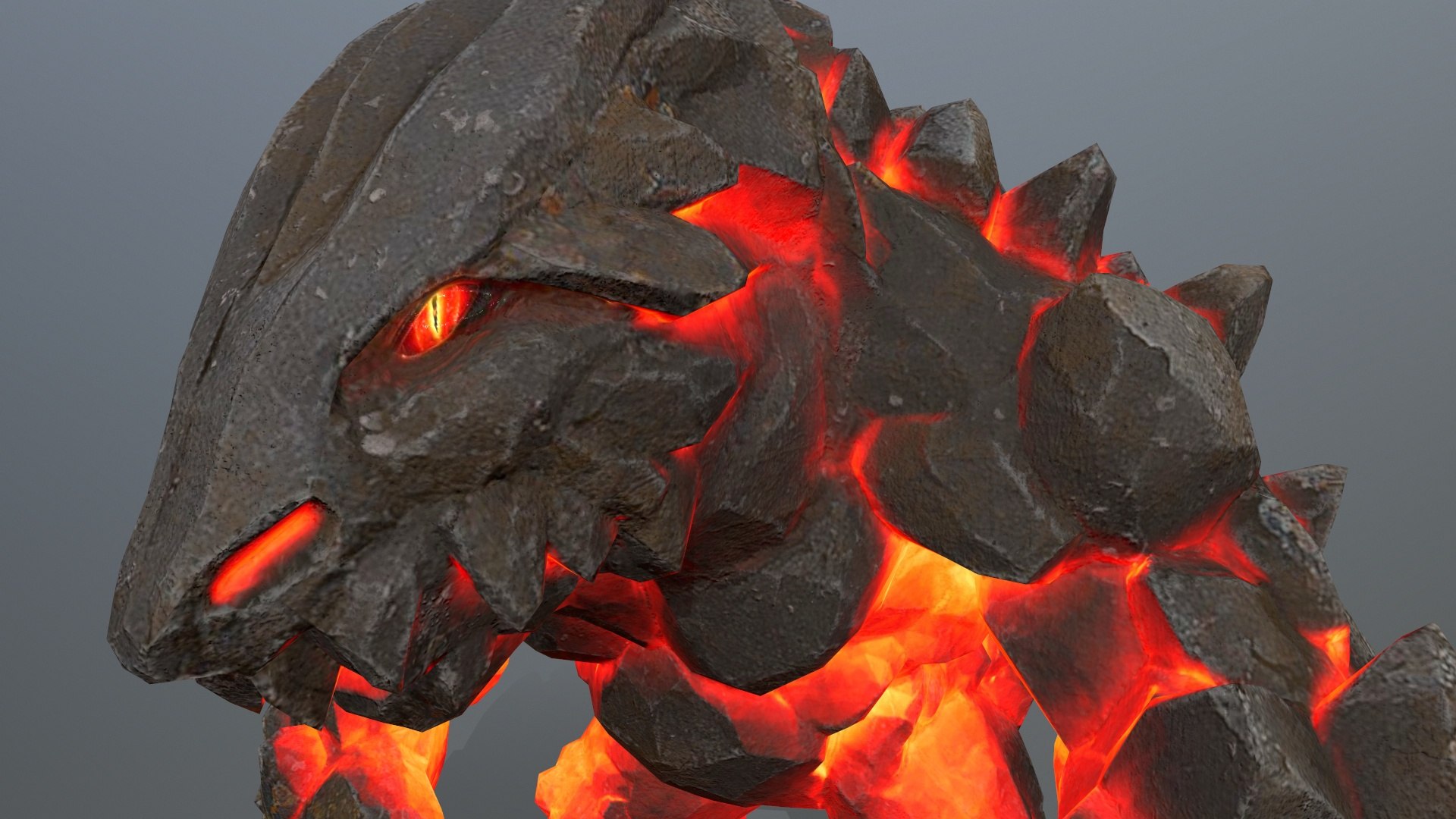 Lava Monster 3D Model - TurboSquid 2385293