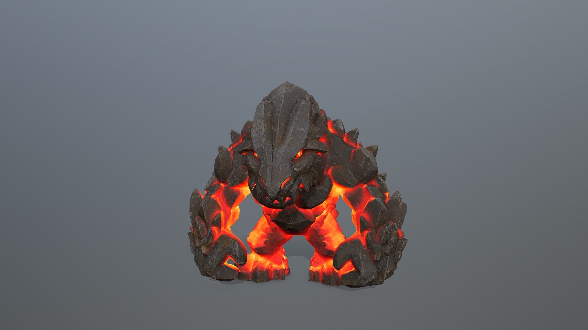 Lava Monster 3D Model - TurboSquid 2385293