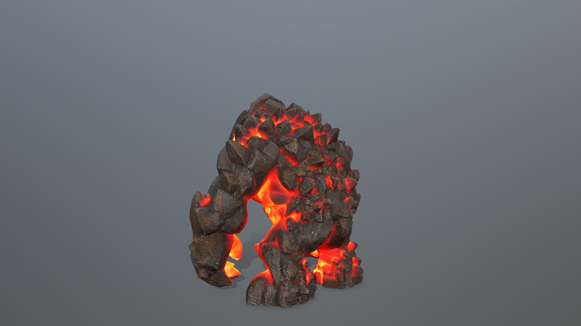 Lava Monster 3D Model - TurboSquid 2385293