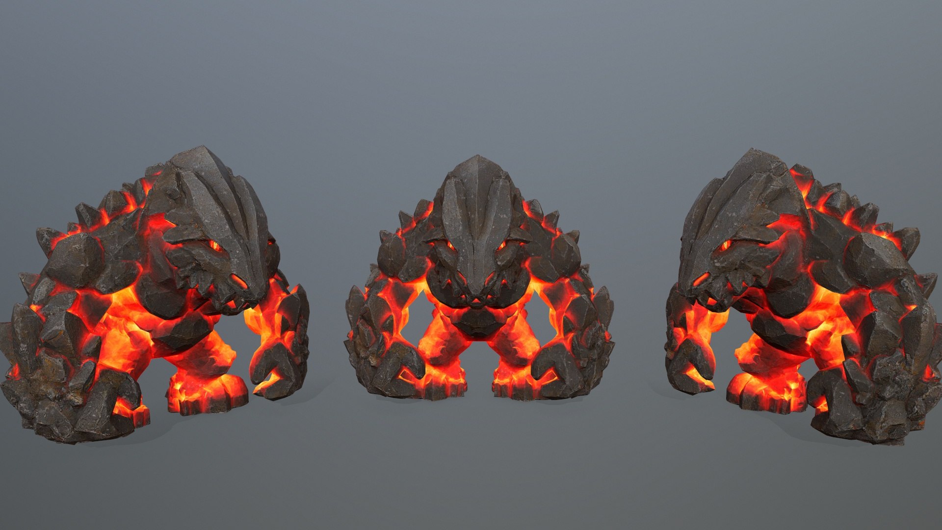 Lava Monster 3D Model - TurboSquid 2385293