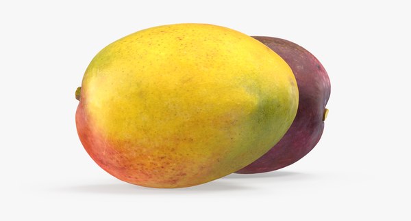 Mango fruits set 3D model - TurboSquid 1157664