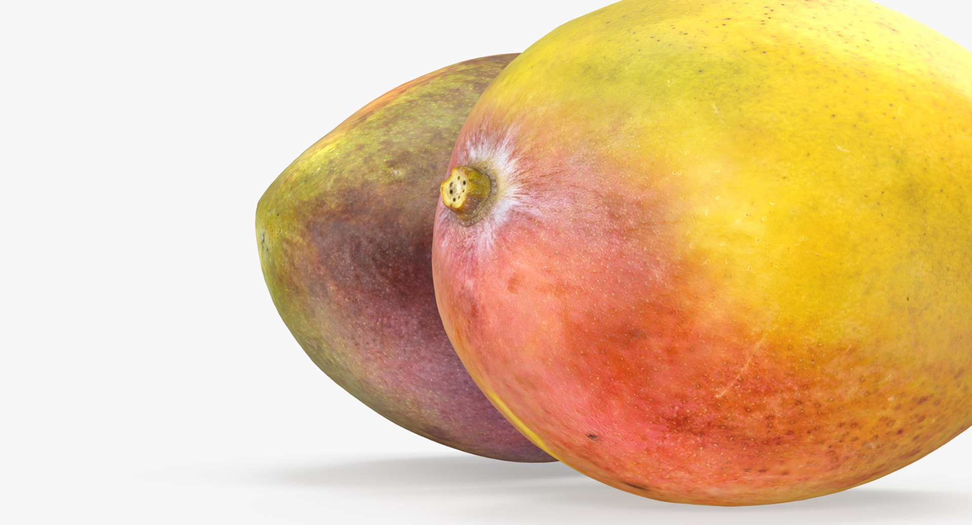 Mango Fruits Set 3D Model - TurboSquid 1157664