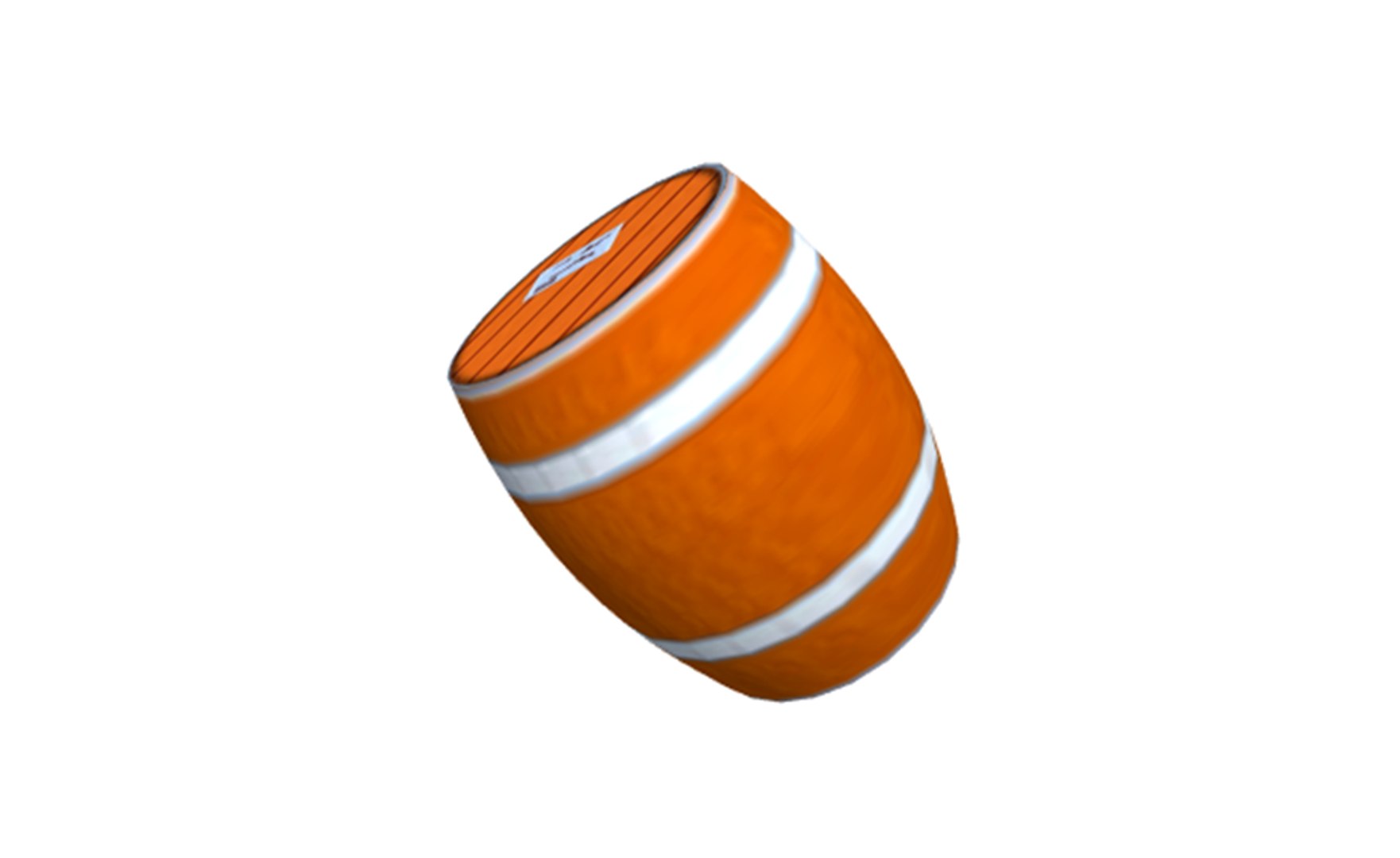 3d Barrel Retro Gaming - Model