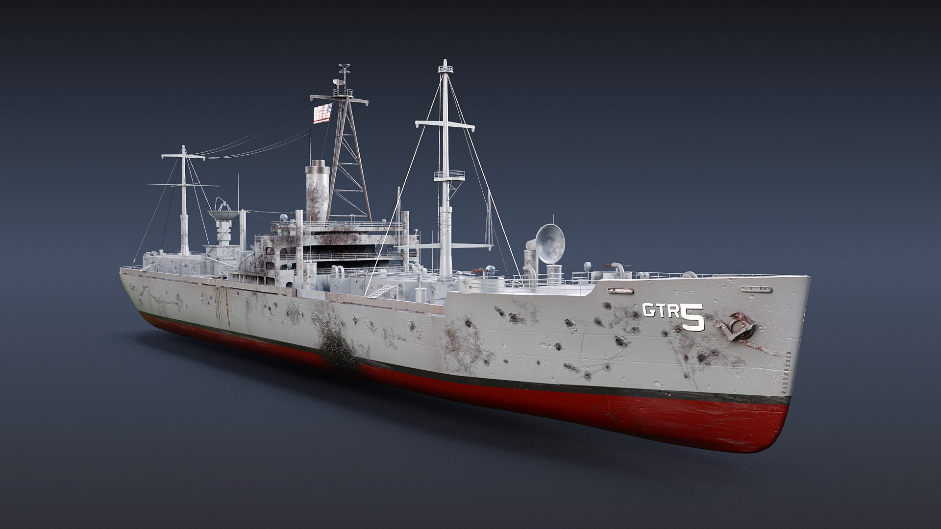 USS Liberty Collection 3D - TurboSquid 2141169