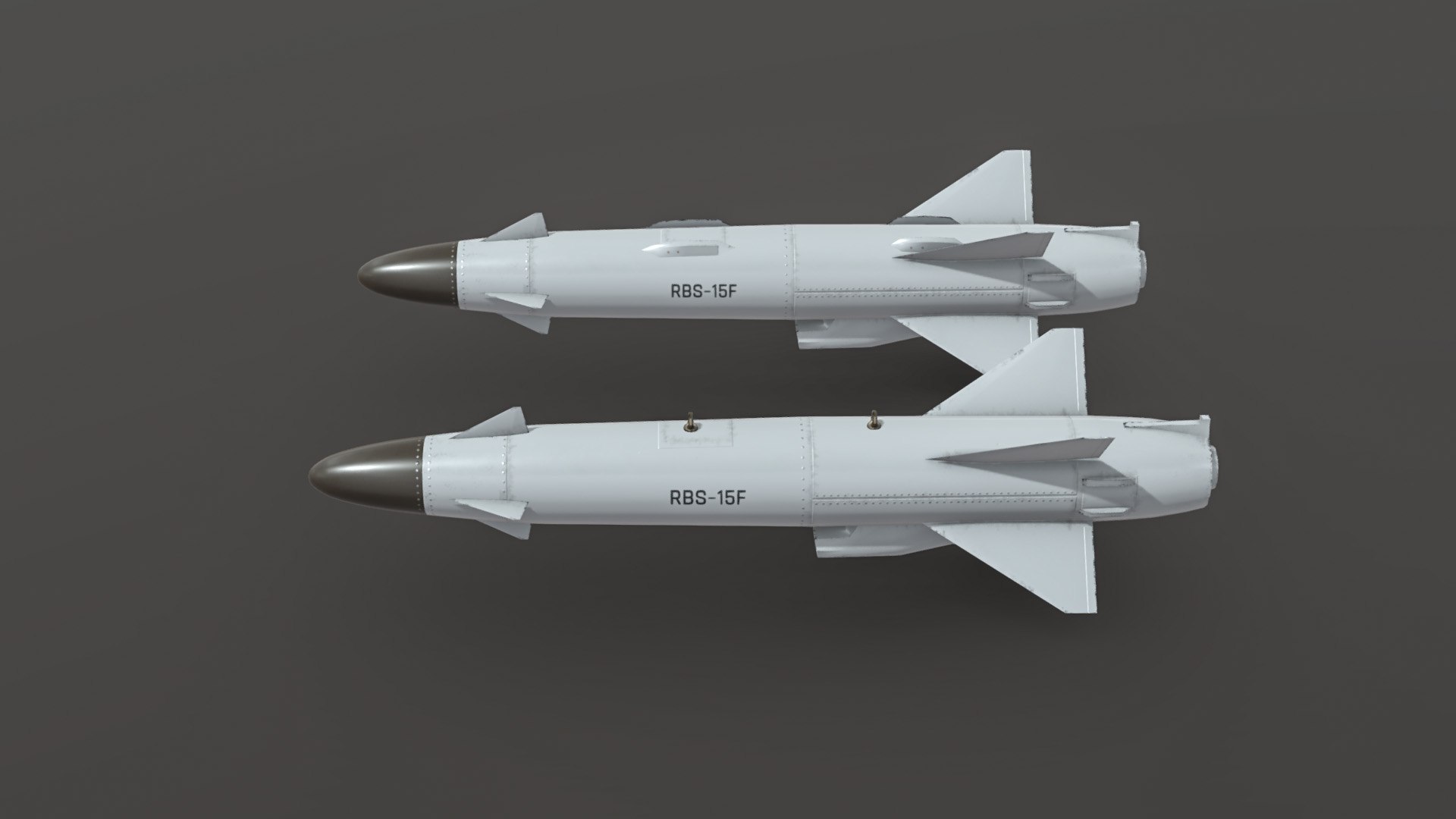 3D Swedish RBS-15F Anti-Ship Missile - TurboSquid 1753260