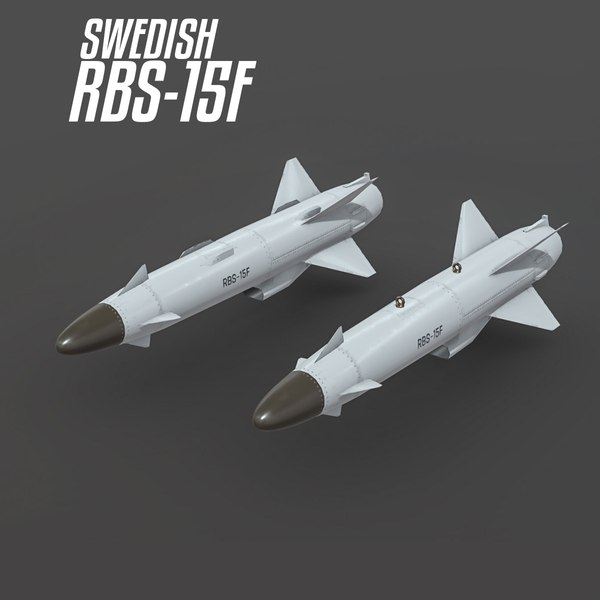 스웨덴 RBS-15F 대함 미사일 3D 모델 - TurboSquid 1753260