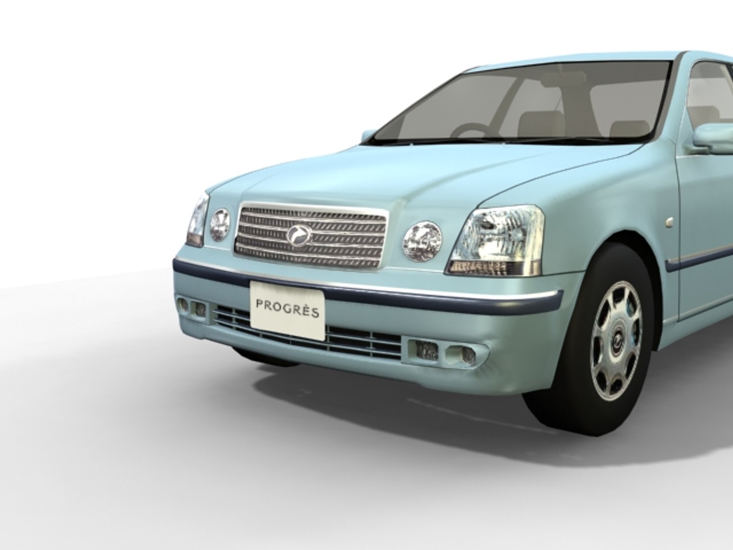 Toyota Progres 3d Model