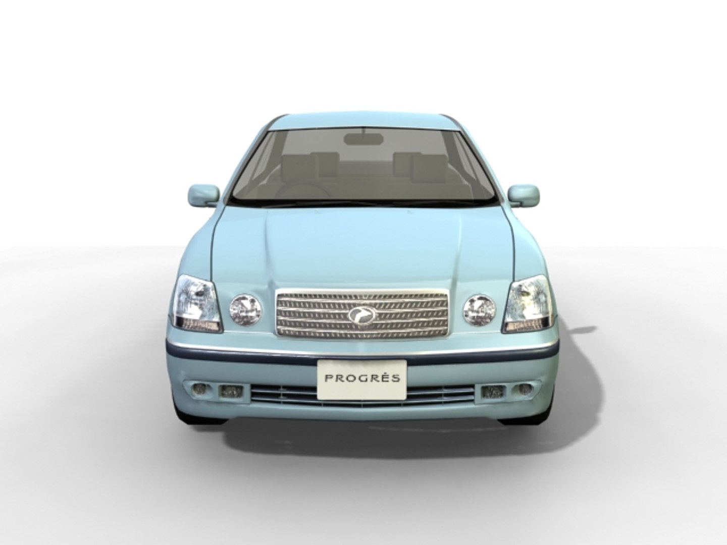 Toyota Progres 3d Model