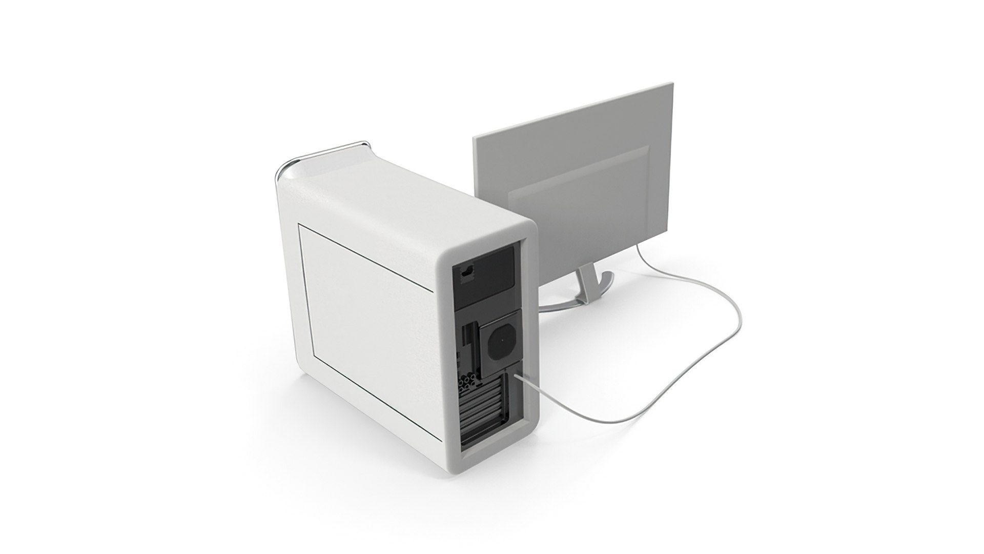 Desktop PC 3D Model - TurboSquid 2132976