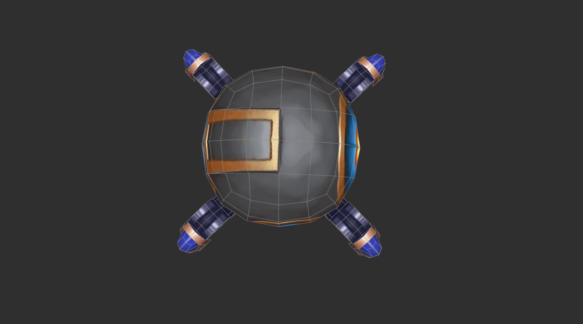 3D Enemy Metal Robot Hand-Painted Game Assets - TurboSquid 2097383