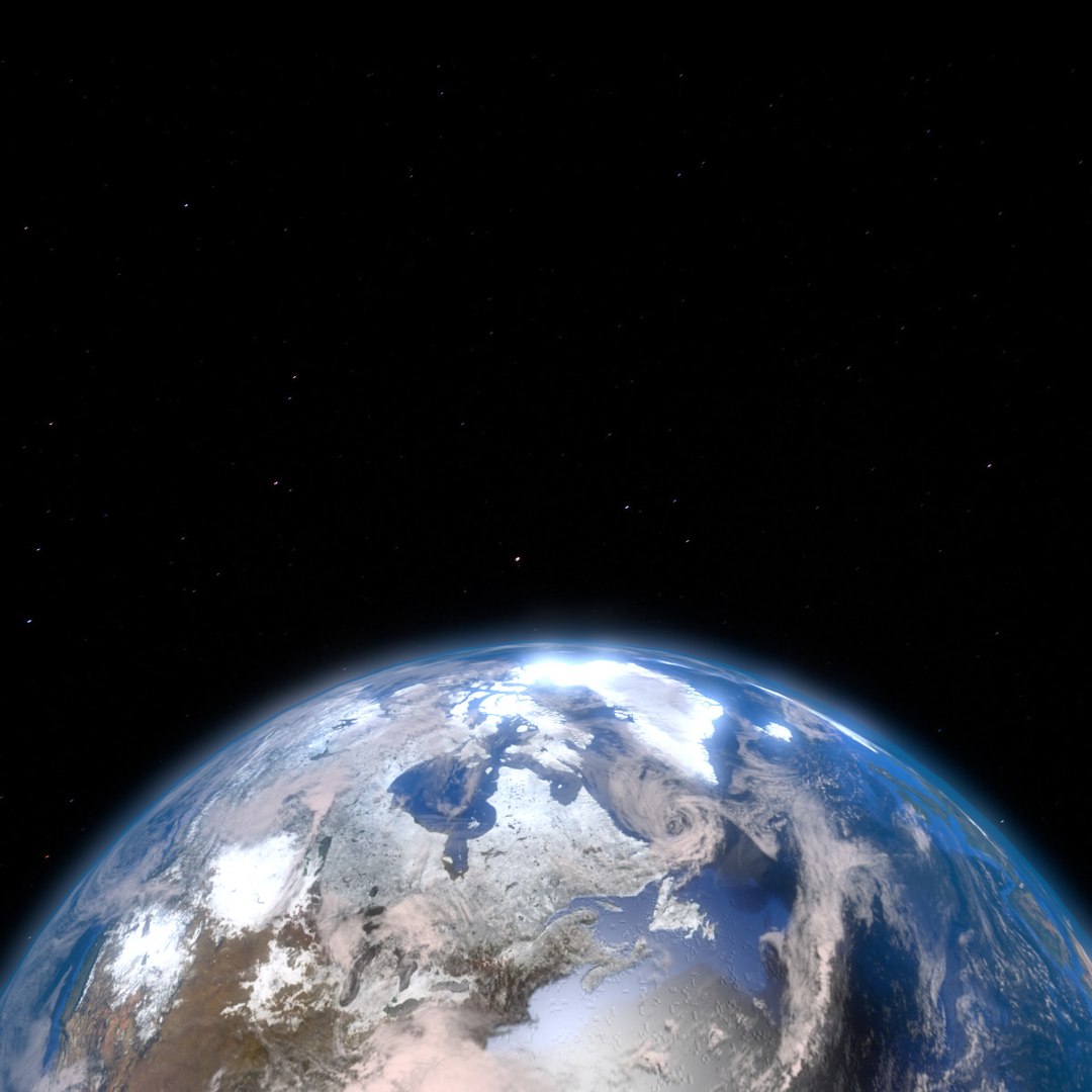 earth atmosphere 3d 3ds