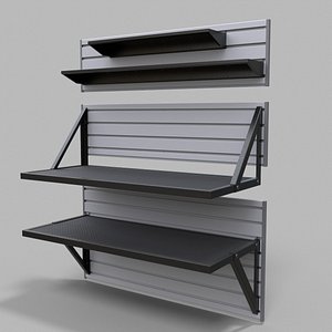 Steel Shelf 3D Models for Download | TurboSquid