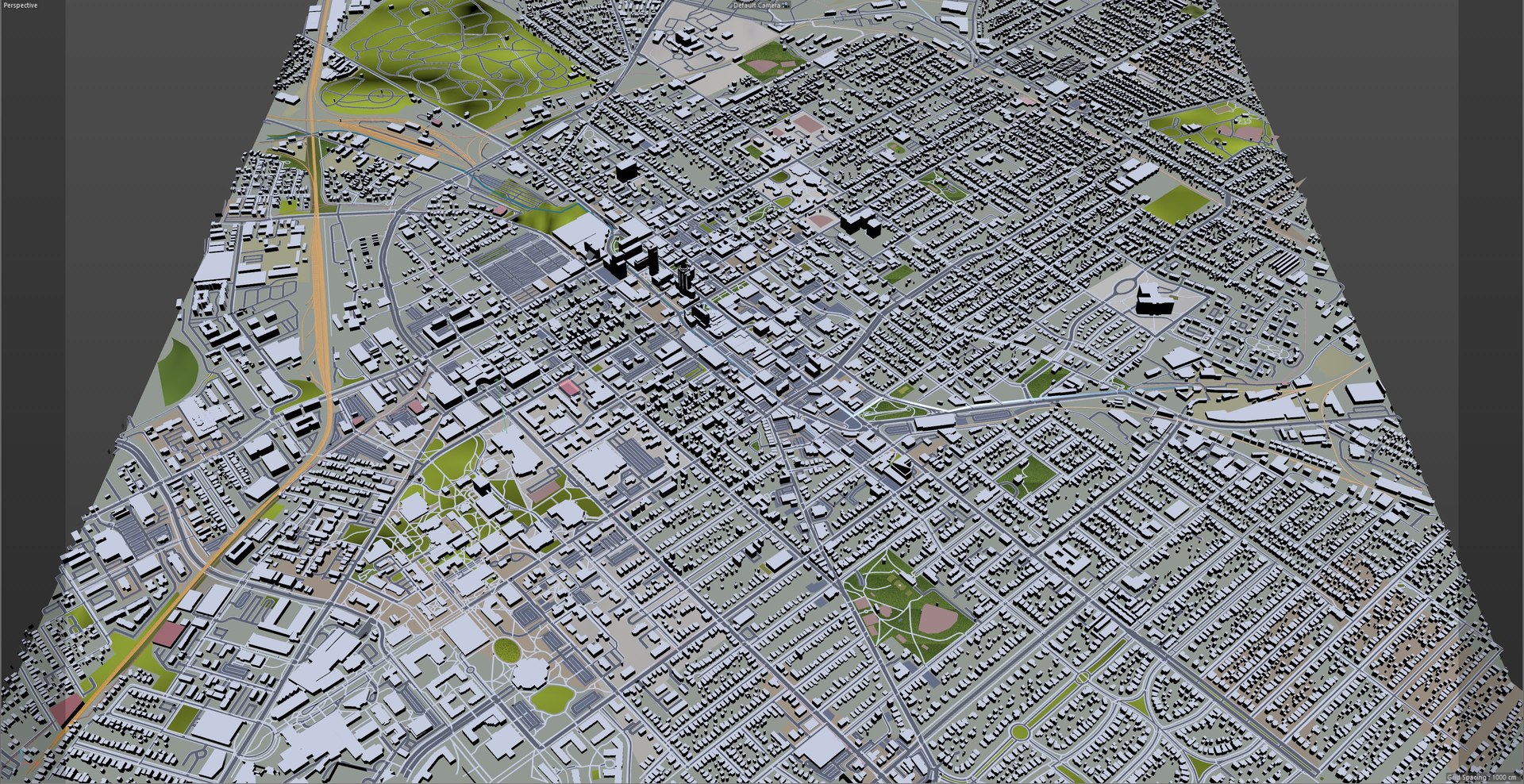 3D Model Lexington Downtown Kentucky USA - TurboSquid 1989277