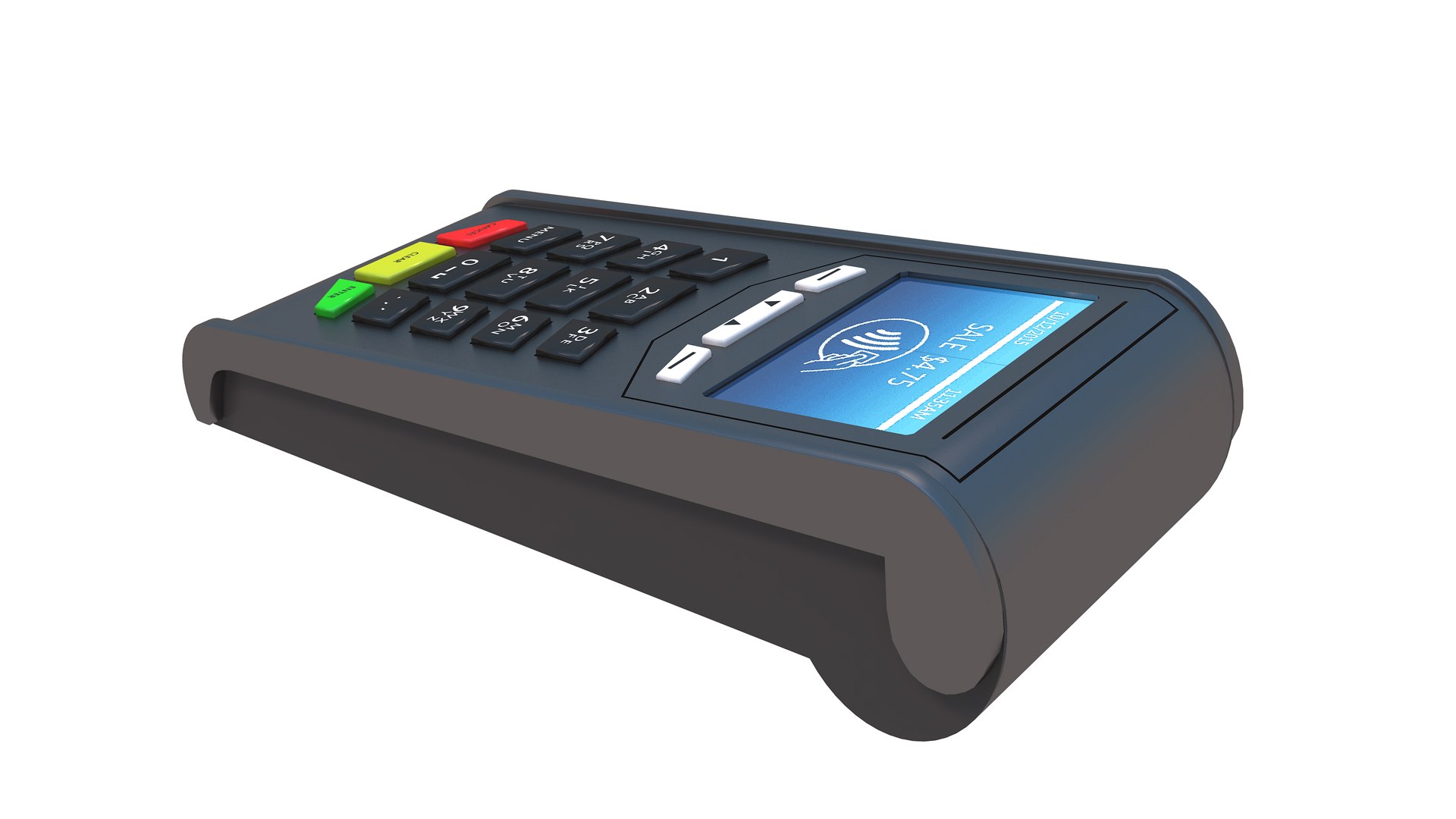3D Credit Card Machine - TurboSquid 1651018