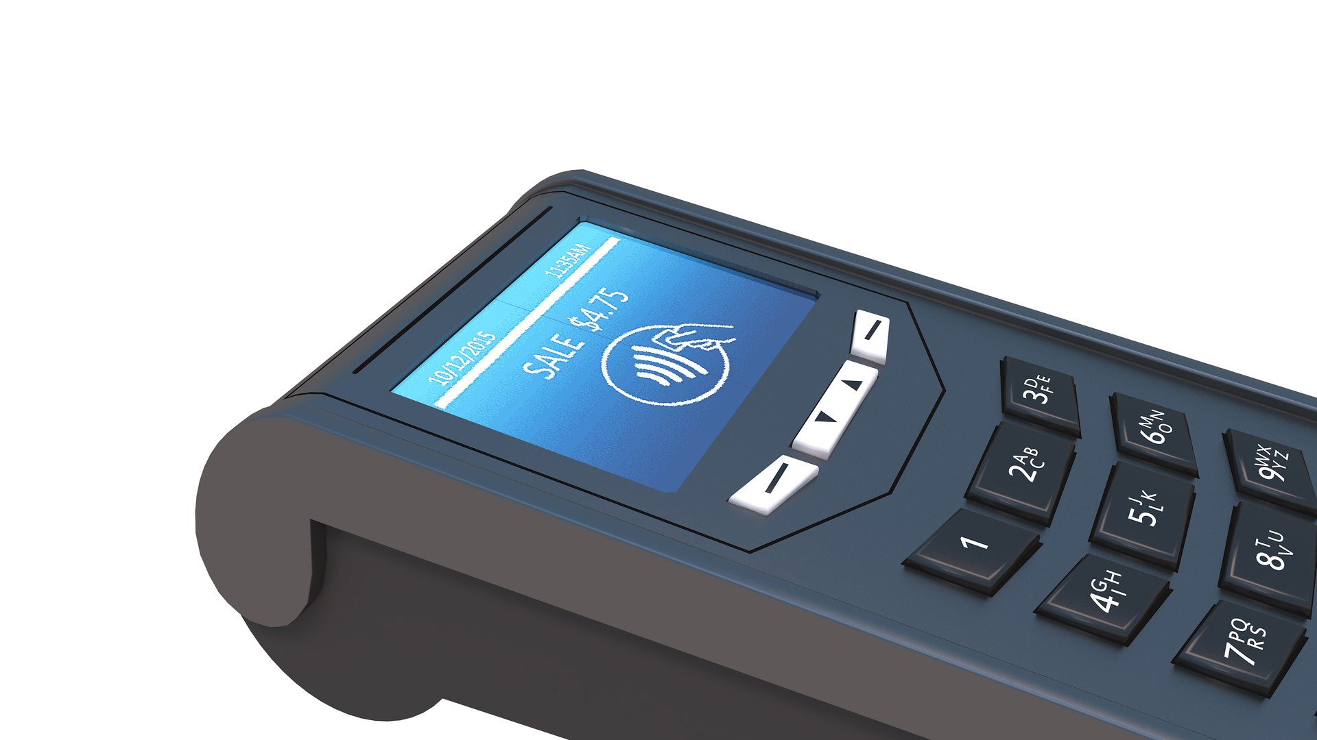 3D Credit Card Machine - TurboSquid 1651018