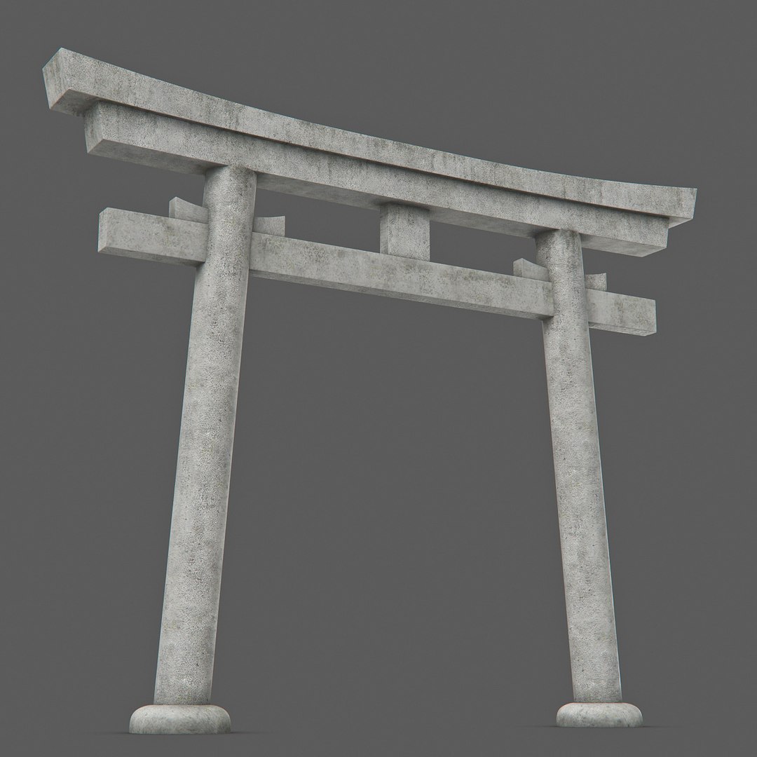 3D Torii Gate - TurboSquid 1271802