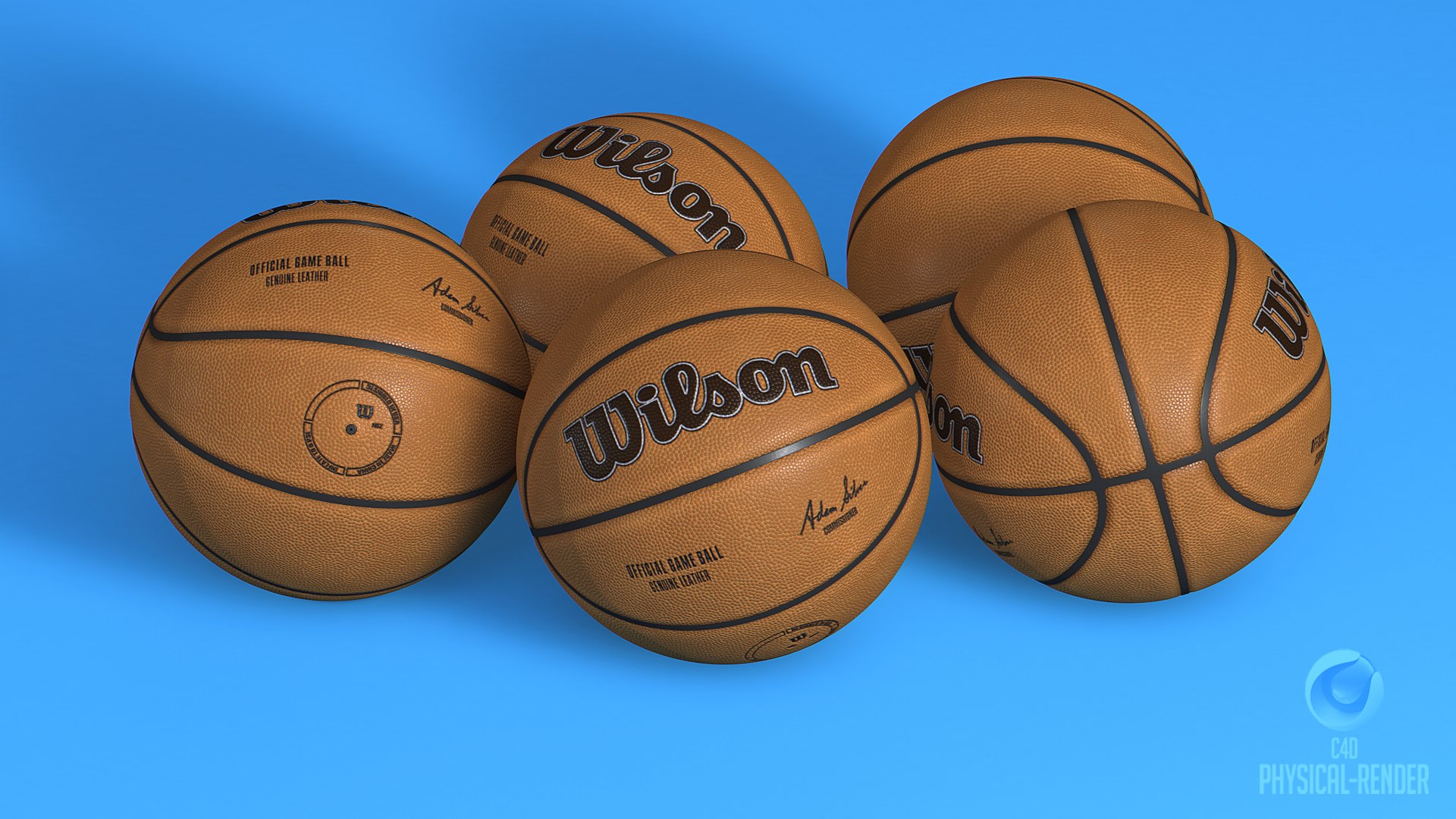 3D Realistic Basketball Ball Collection 8K model - TurboSquid 2039021