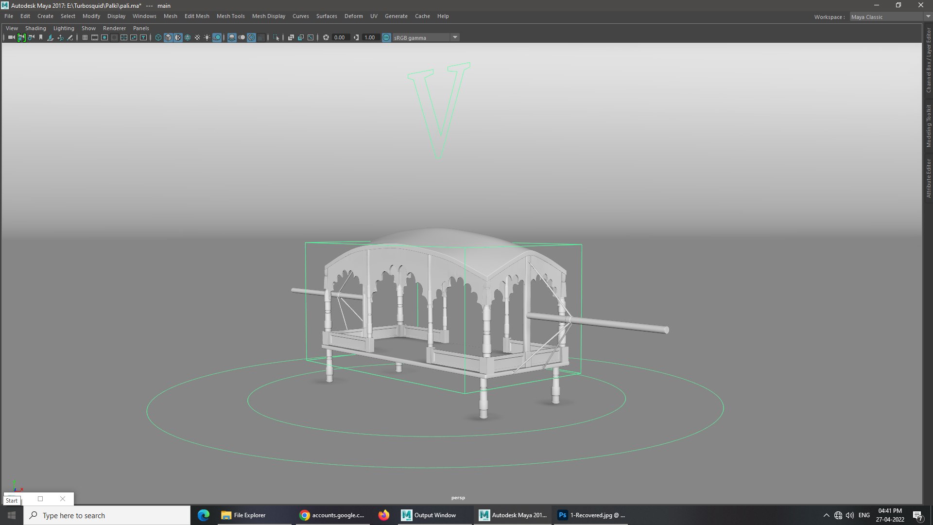 Doli Indian Palki Model - TurboSquid 1891148