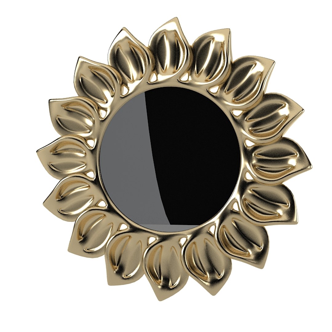 3ds max art deco leaf