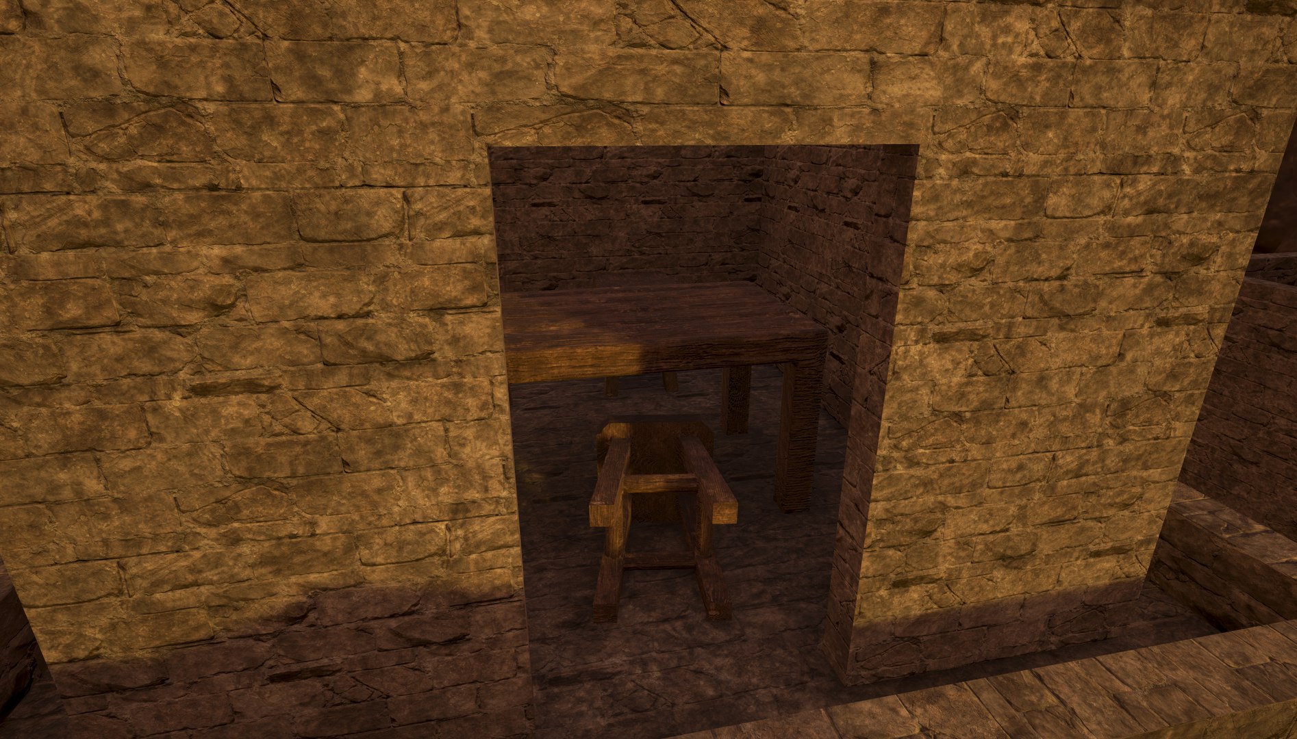 3d Model Of Hidden Village