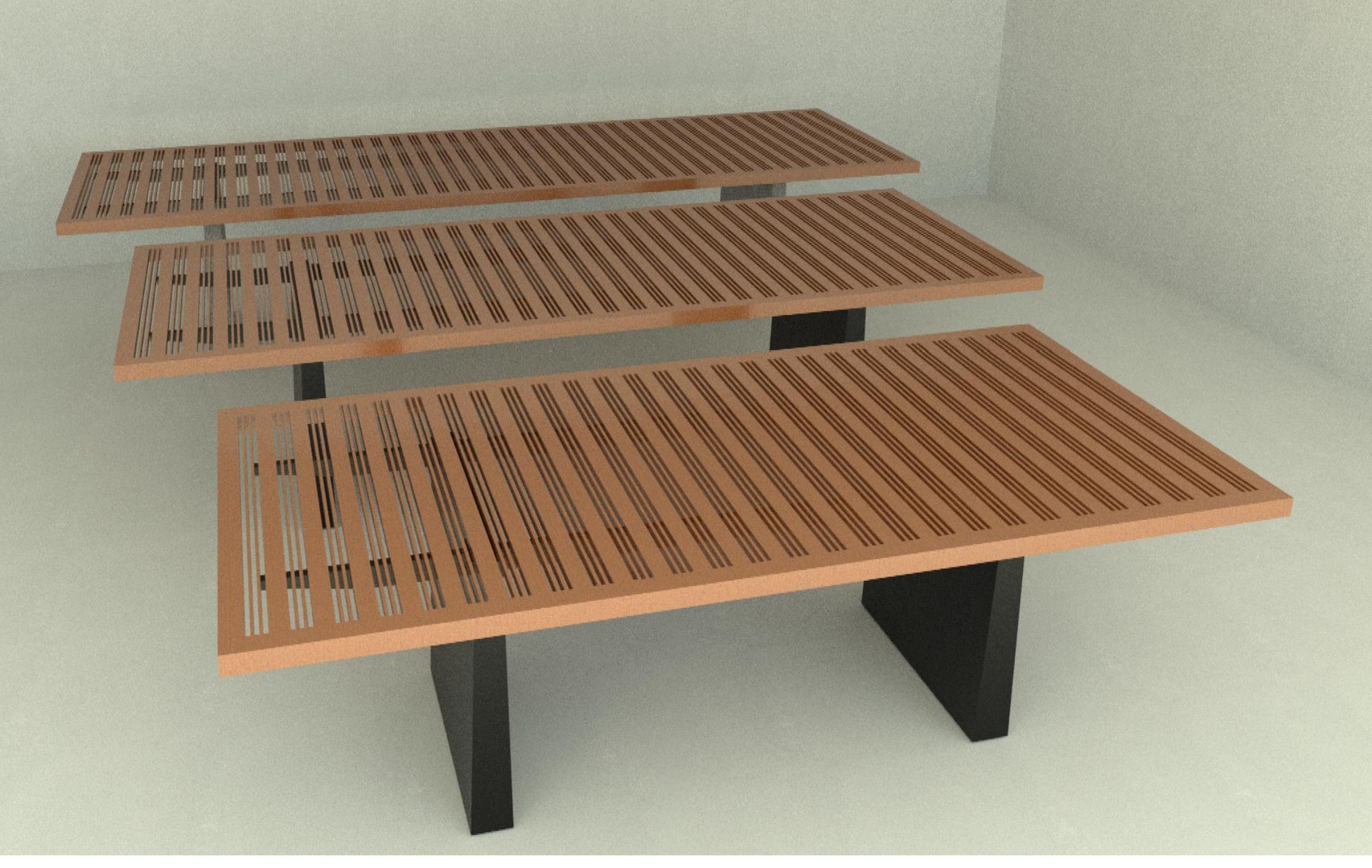 3D parametric dining table model - TurboSquid 1468553