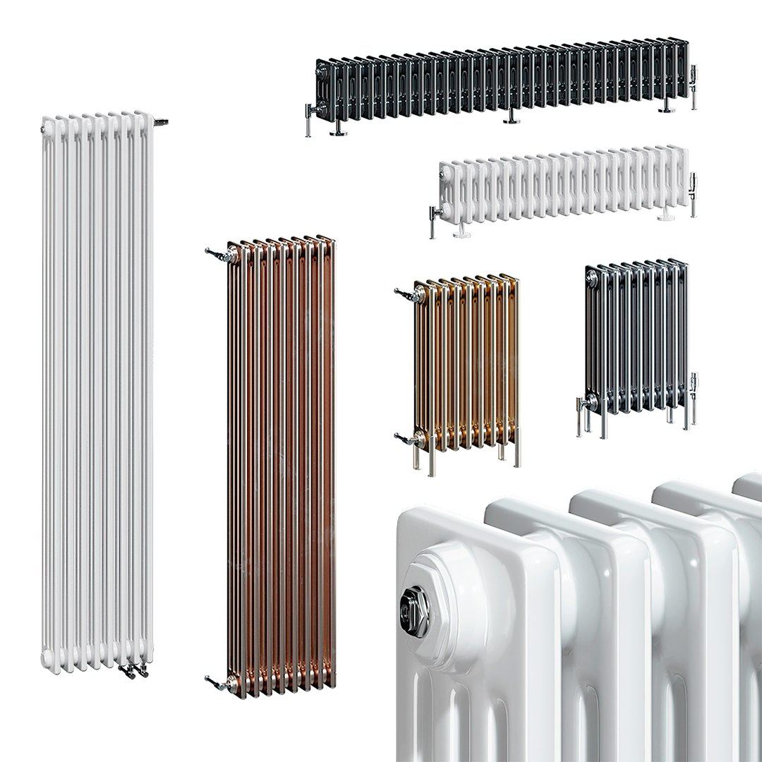 4S Radiators Zehnder Charleston 3D Model - TurboSquid 1907387
