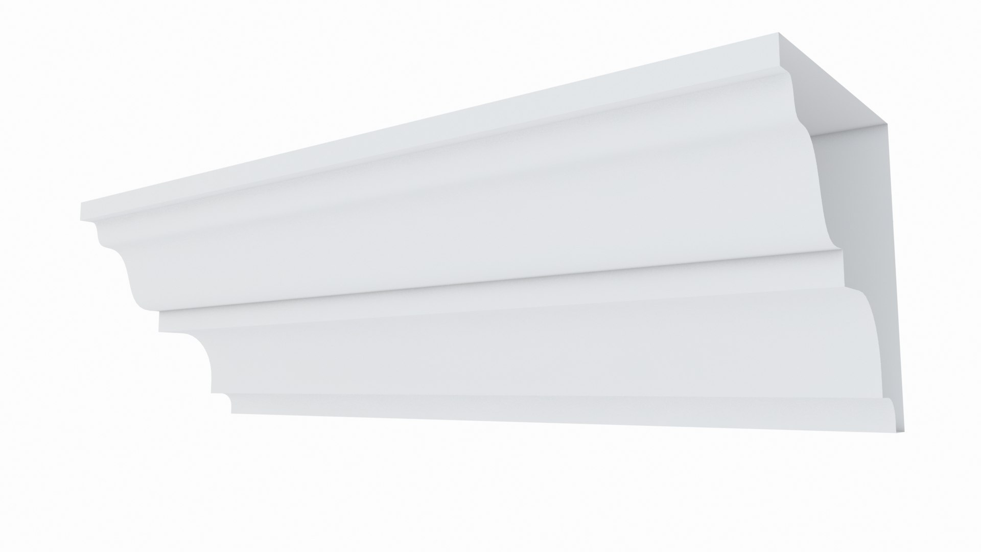 3D Model Cornice 112 Straight - TurboSquid 2027199