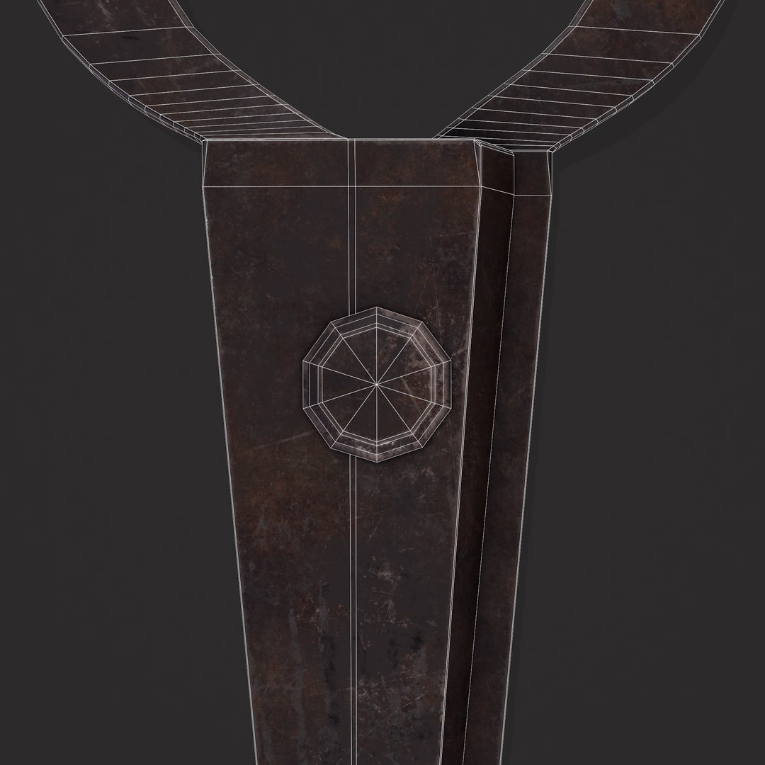3D Medieval Leather Shears Model - TurboSquid 1872606