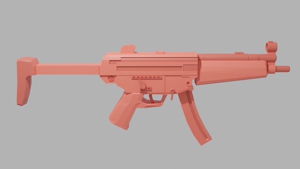 MP5 3D model - TurboSquid 1758092