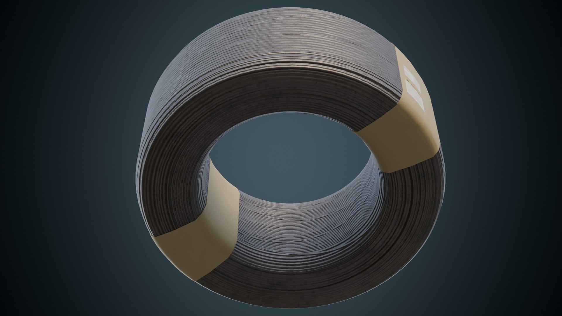 3D Steel Wire Rope 1A - TurboSquid 2249594