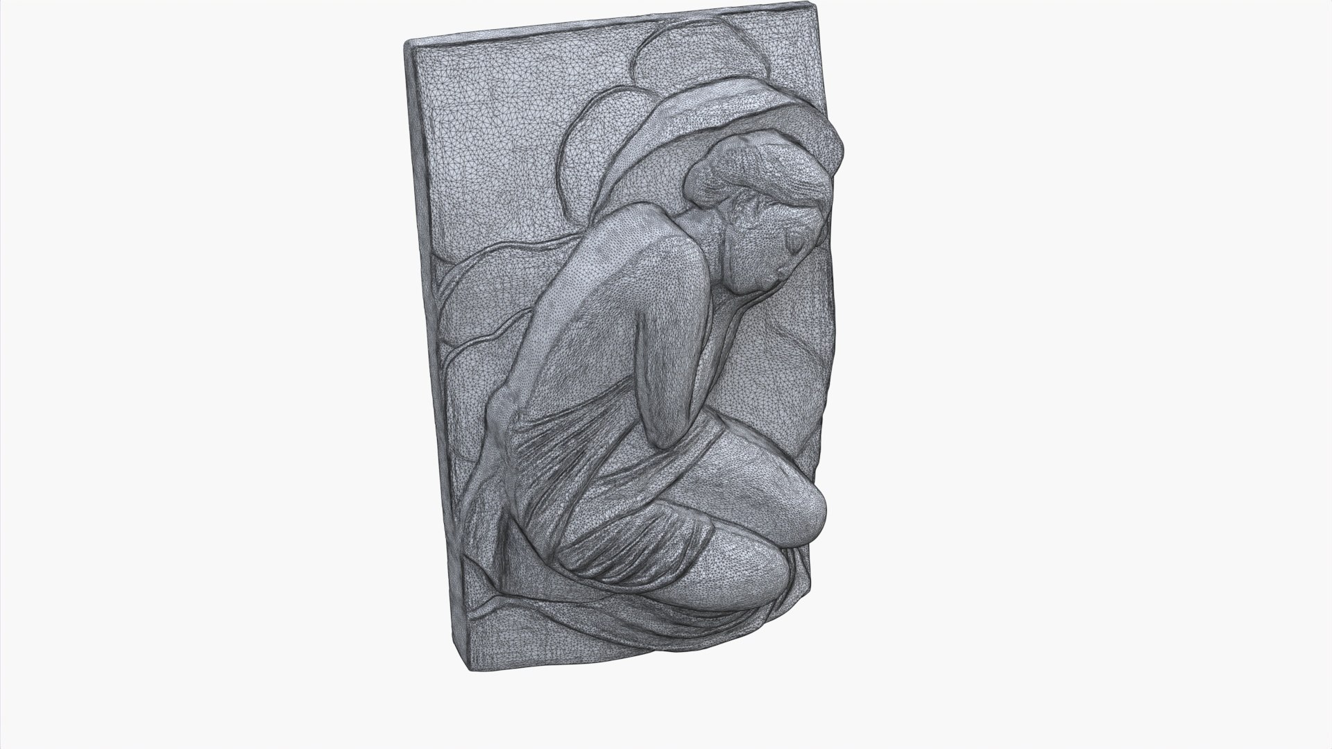 3D Woman Relief 6 Model - TurboSquid 2216303