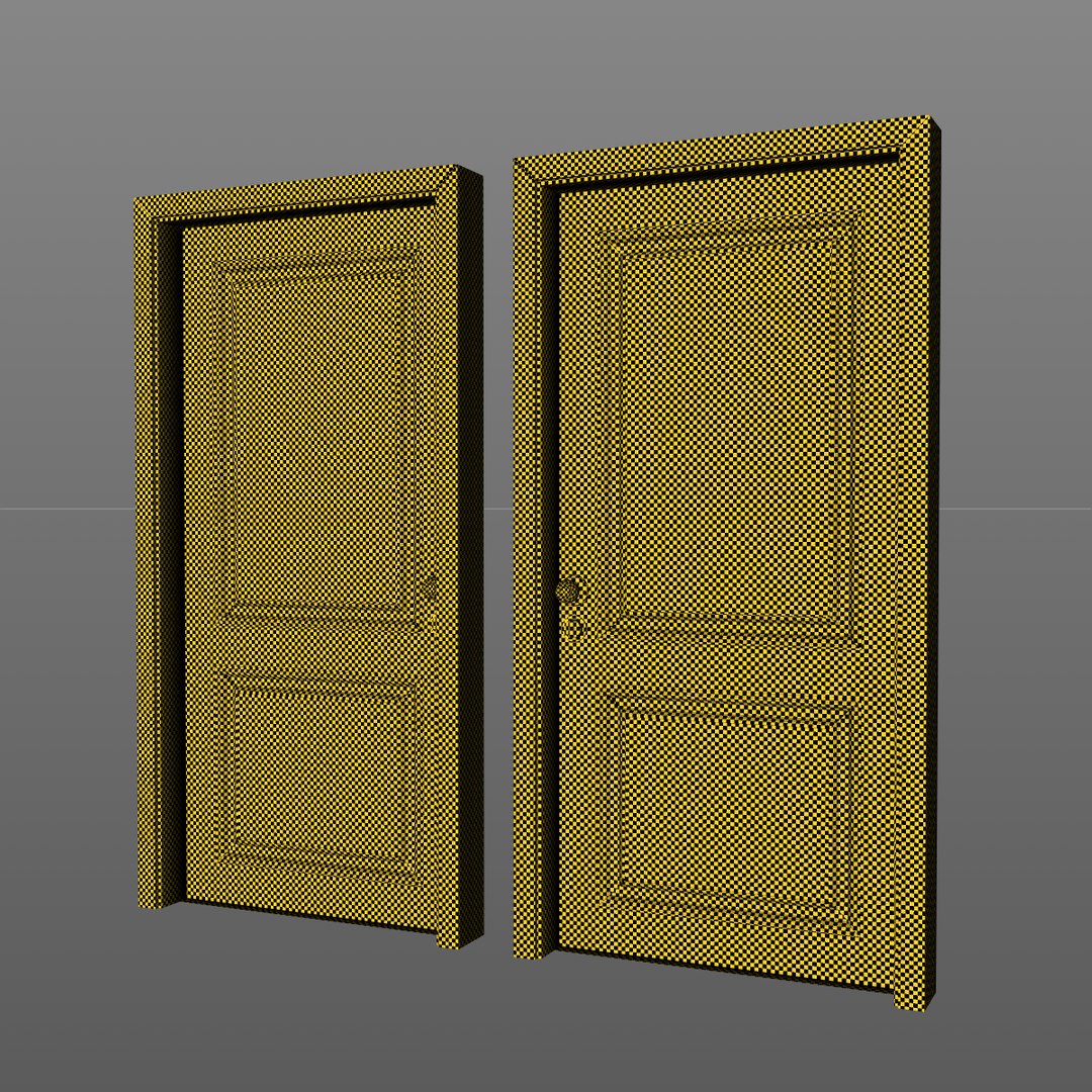 C4d Door Room