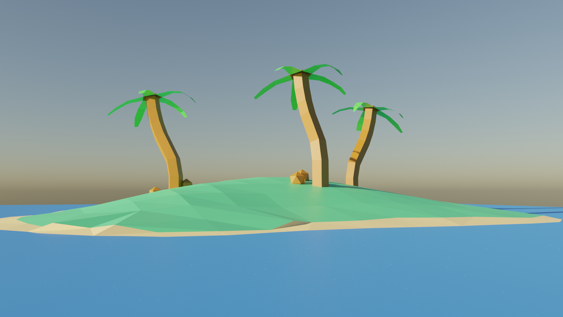 Free island 3D - TurboSquid 1695482