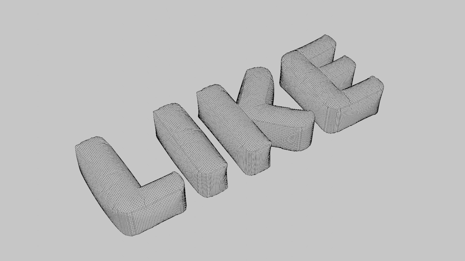 3D Text Foil Balloons - TurboSquid 2069962