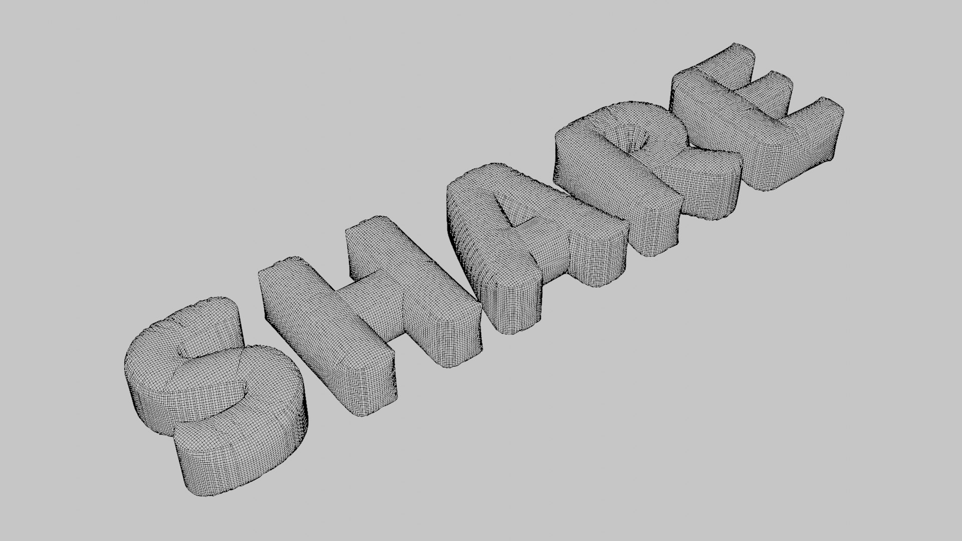 3D Text Foil Balloons - TurboSquid 2069962