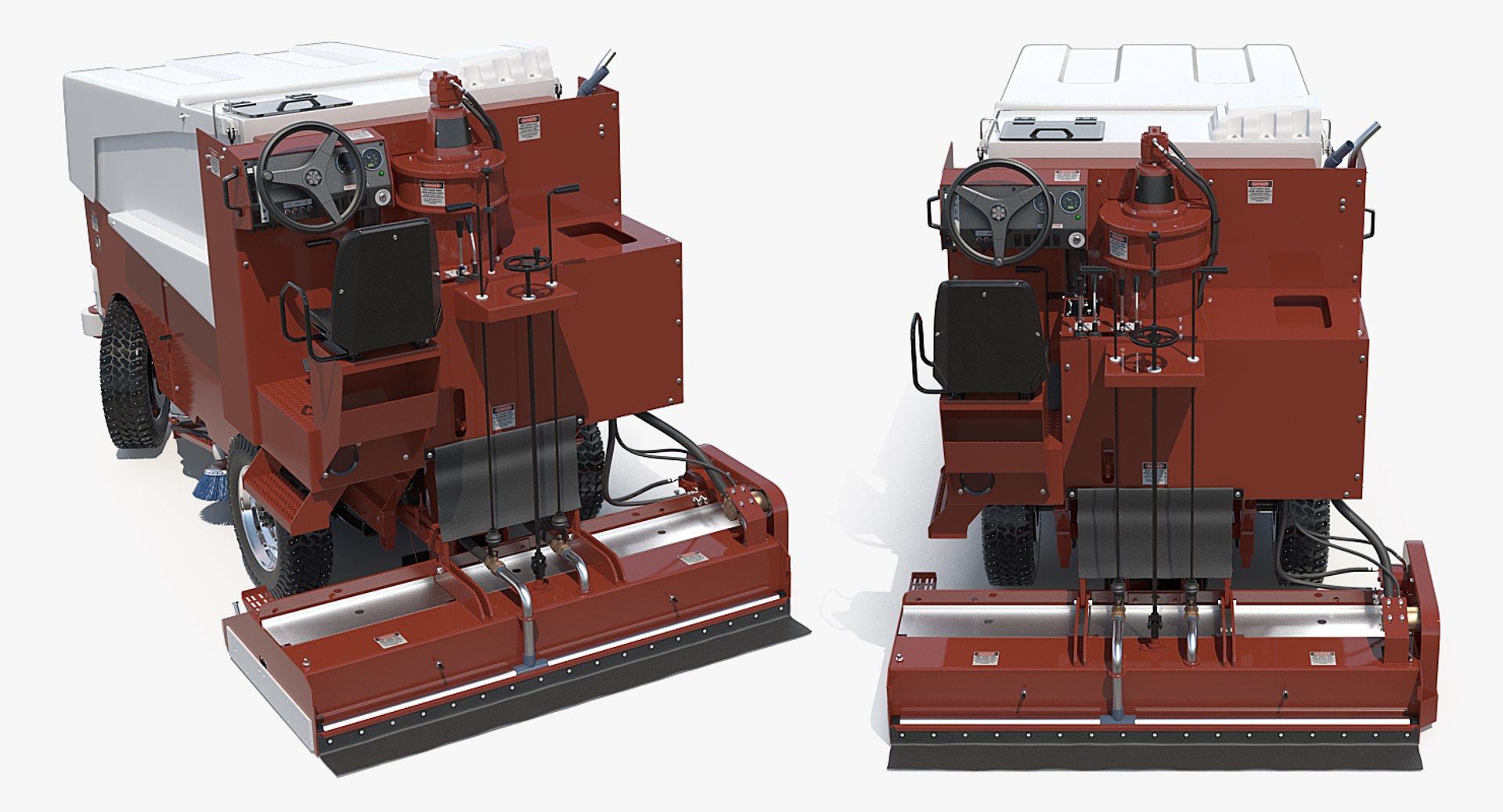 3D Ice Resurfacing Machine Rigged Model - TurboSquid 1262409