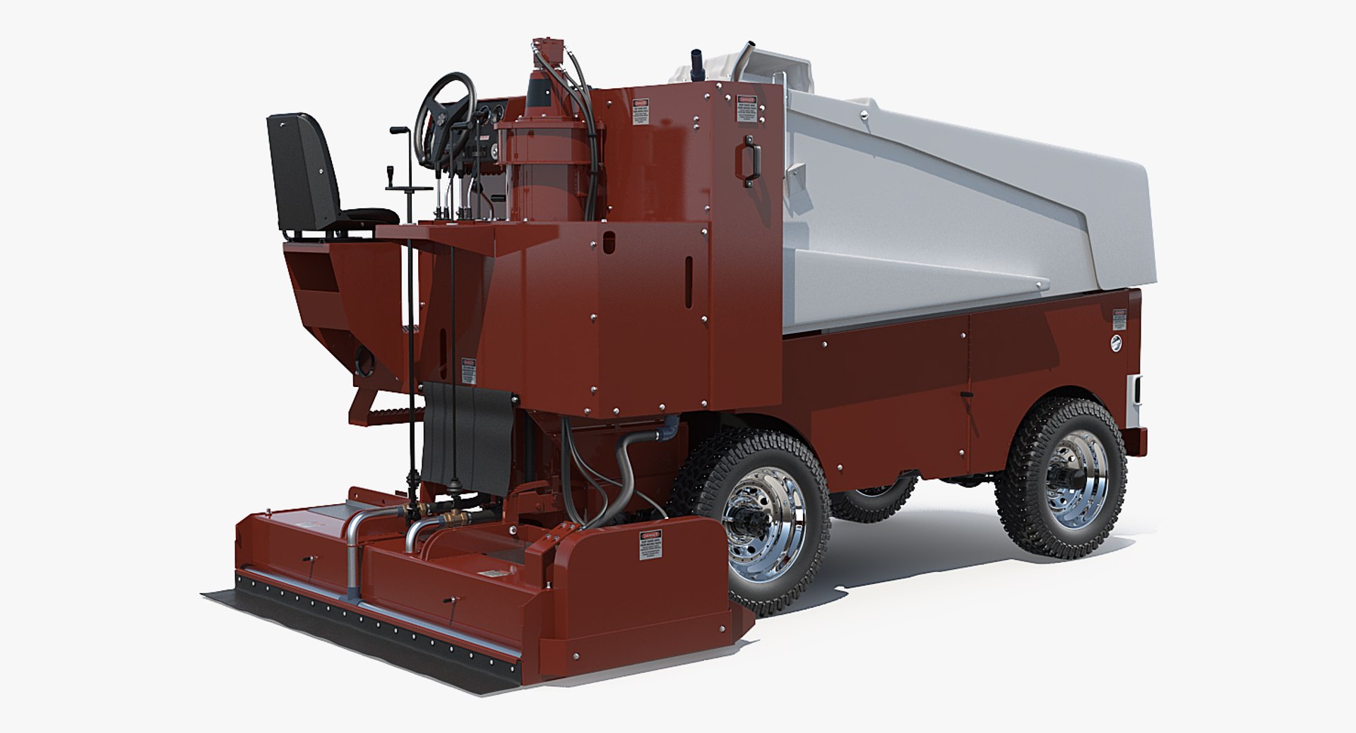 3D Ice Resurfacing Machine Rigged Model - TurboSquid 1262409