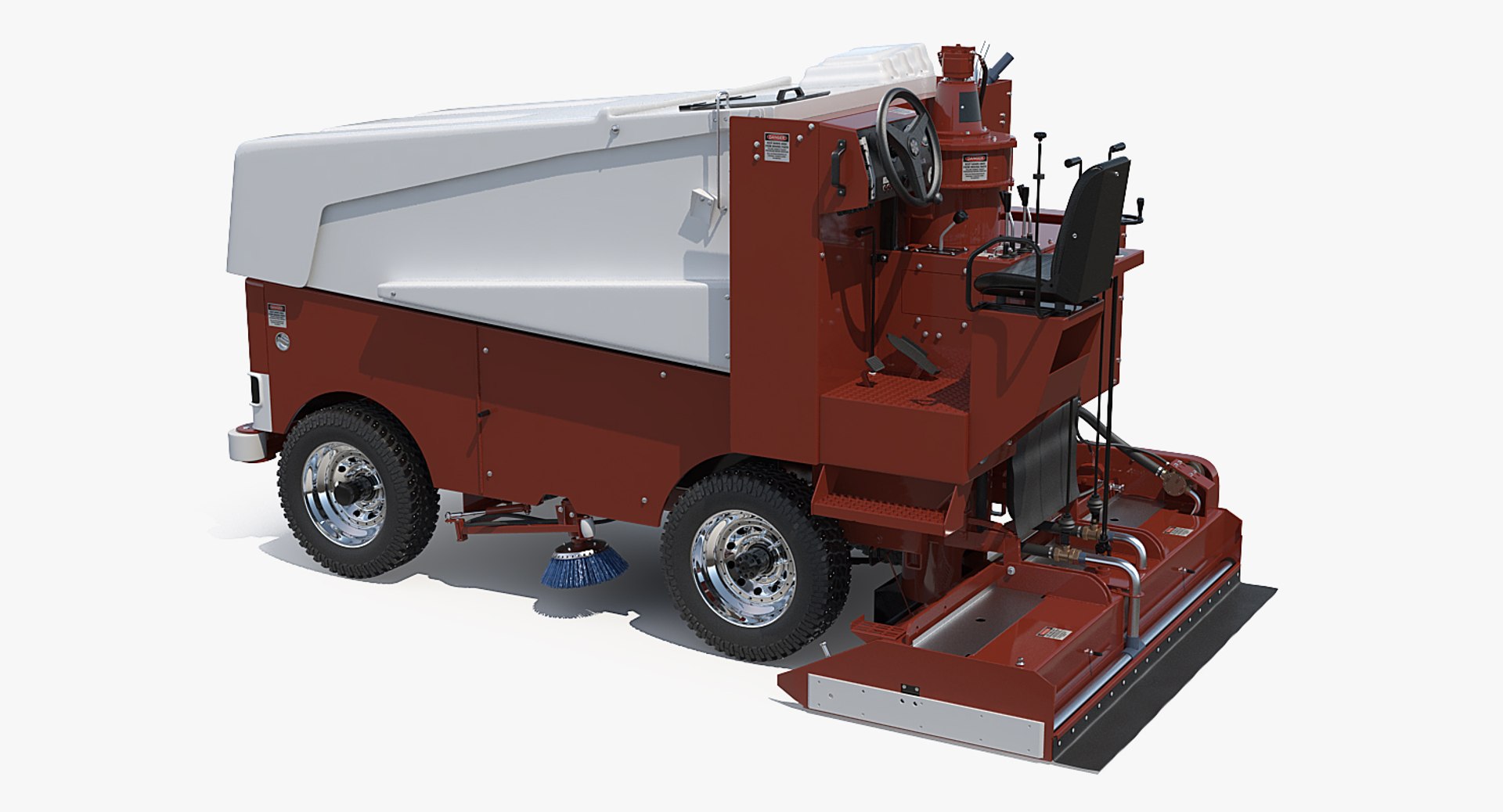 3D Ice Resurfacing Machine Rigged Model - TurboSquid 1262409