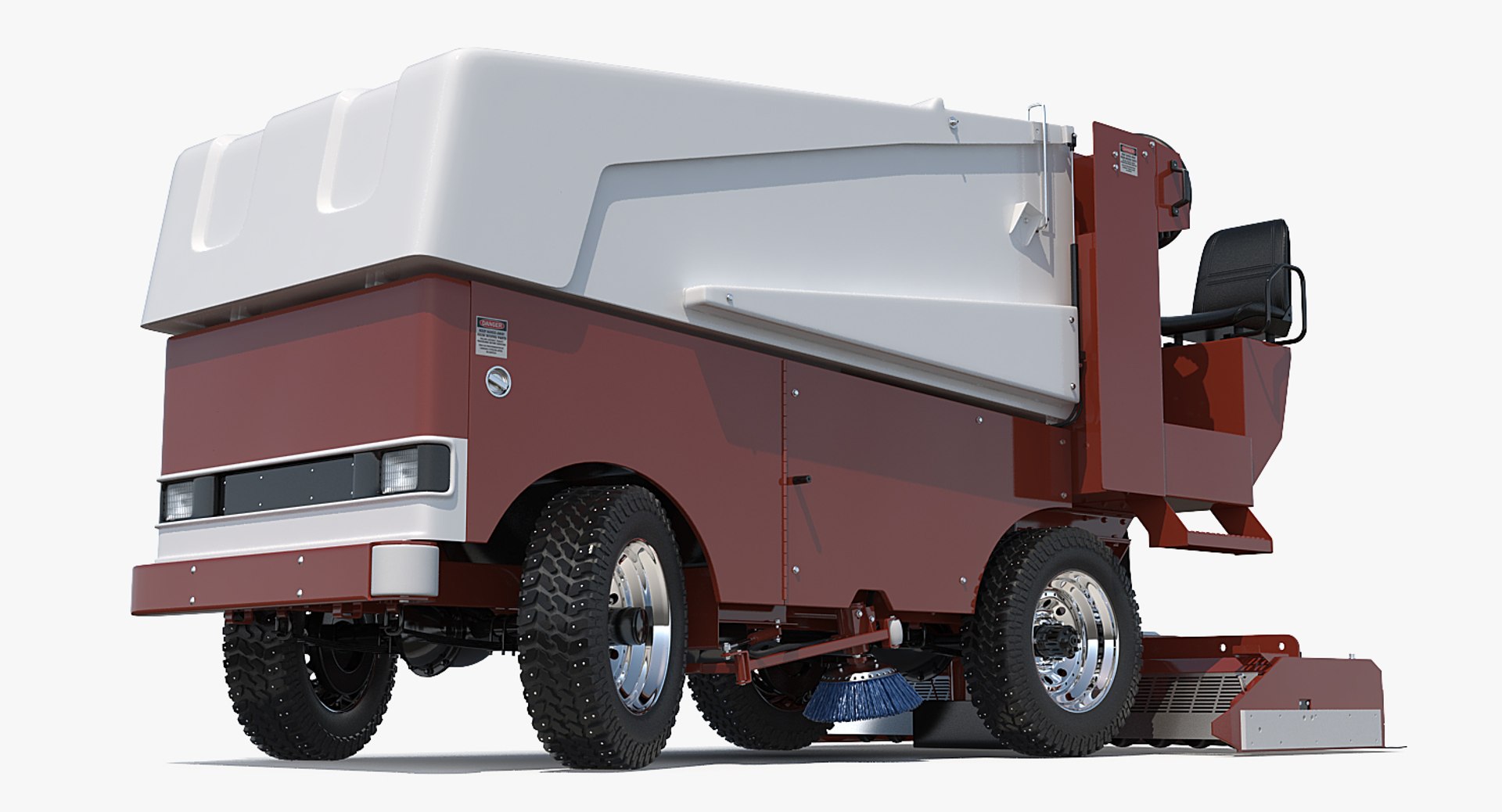 3D Ice Resurfacing Machine Rigged Model - TurboSquid 1262409