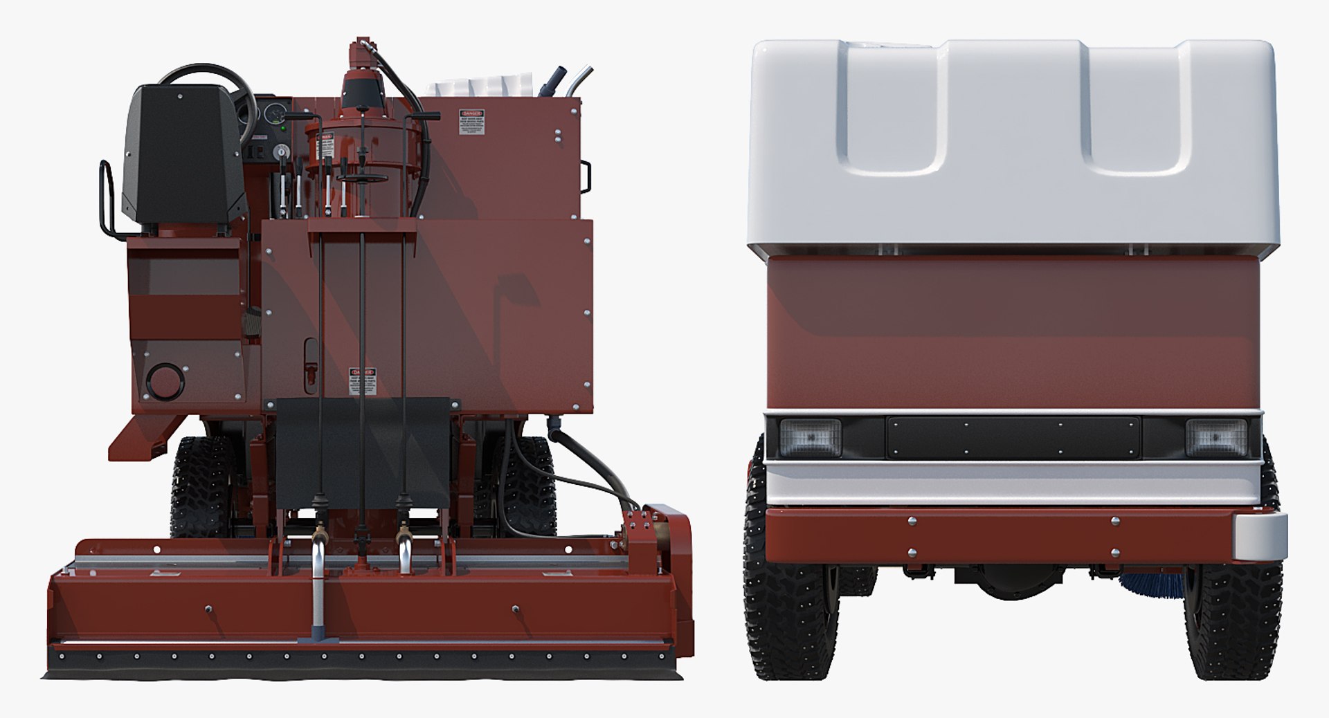 3D Ice Resurfacing Machine Rigged Model - TurboSquid 1262409