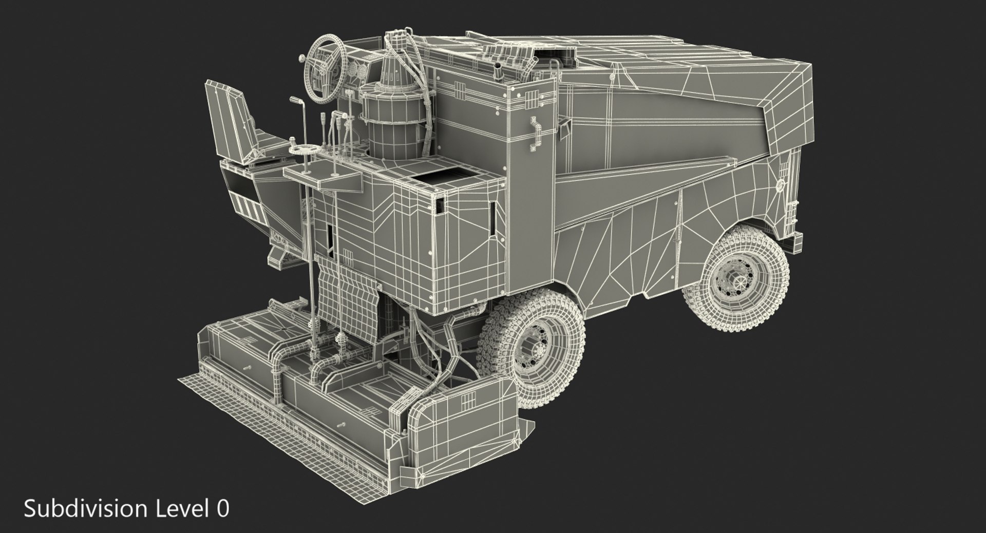 3D Ice Resurfacing Machine Rigged Model - TurboSquid 1262409