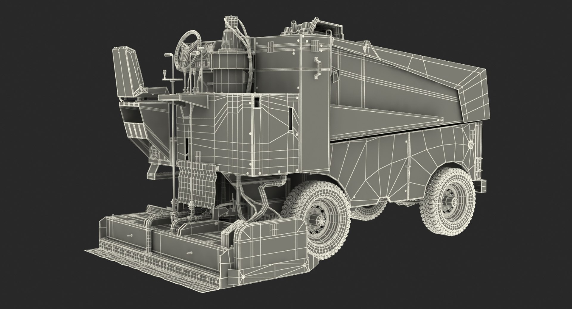 3D Ice Resurfacing Machine Rigged Model - TurboSquid 1262409