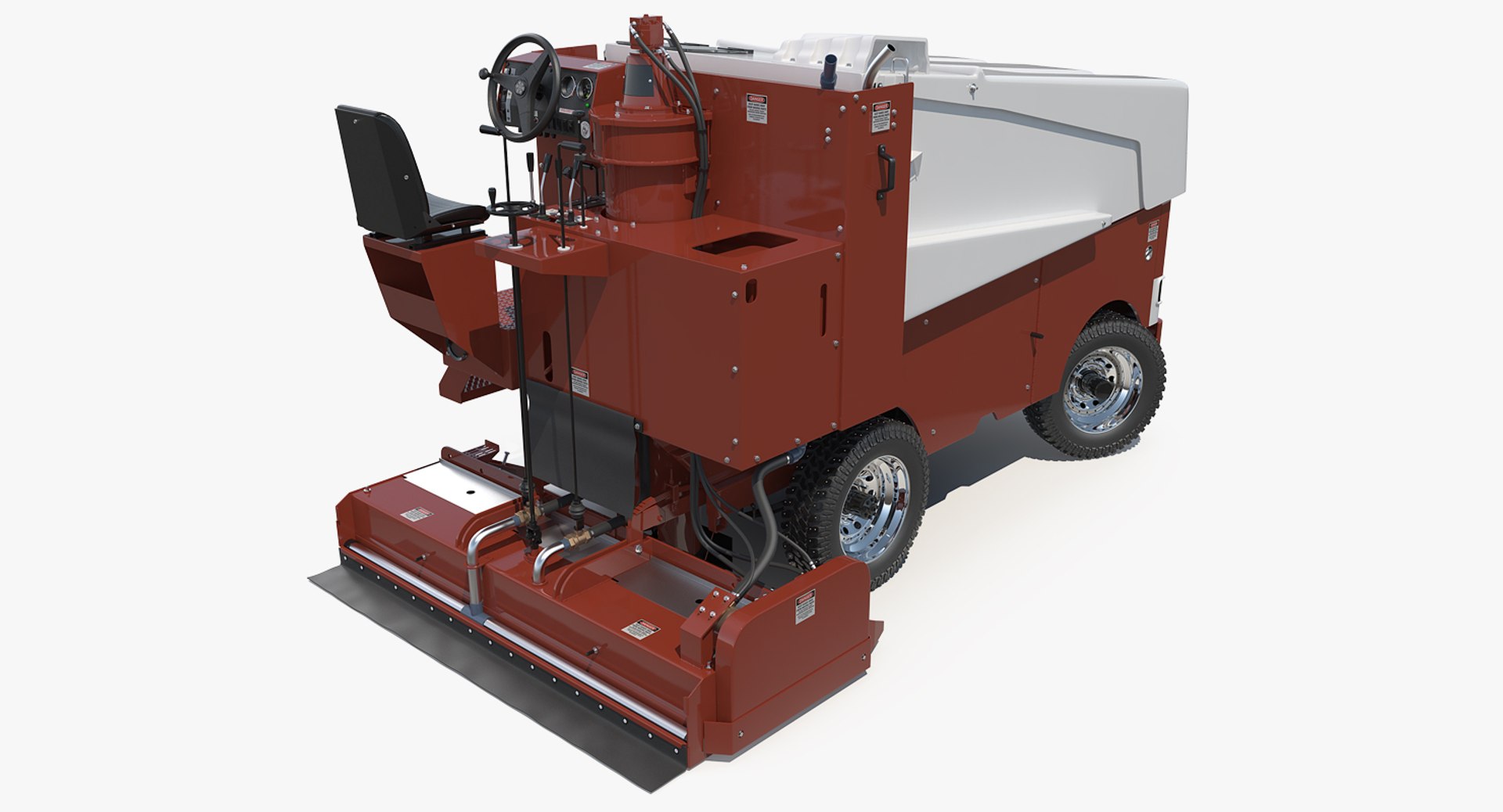3D ice resurfacing machine rigged model - TurboSquid 1262409