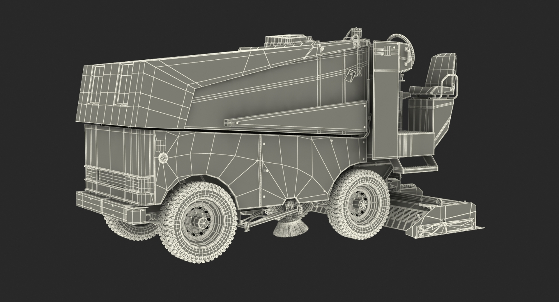 3D Ice Resurfacing Machine Rigged Model - TurboSquid 1262409